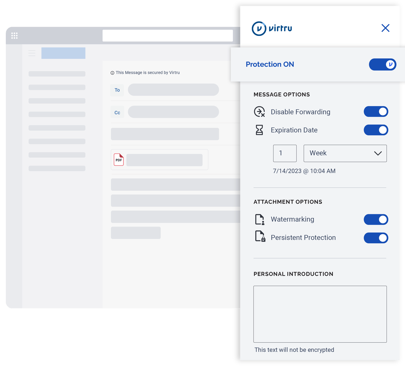 Microsoft Outlook Encryption | Virtru Data Protection