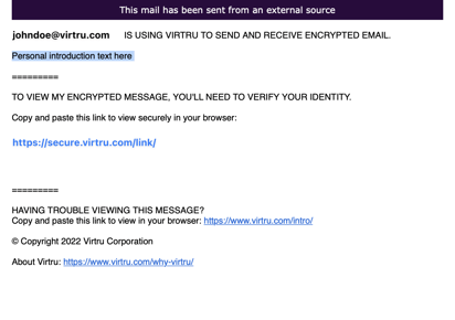 Seamless Experience for .mil Email Users