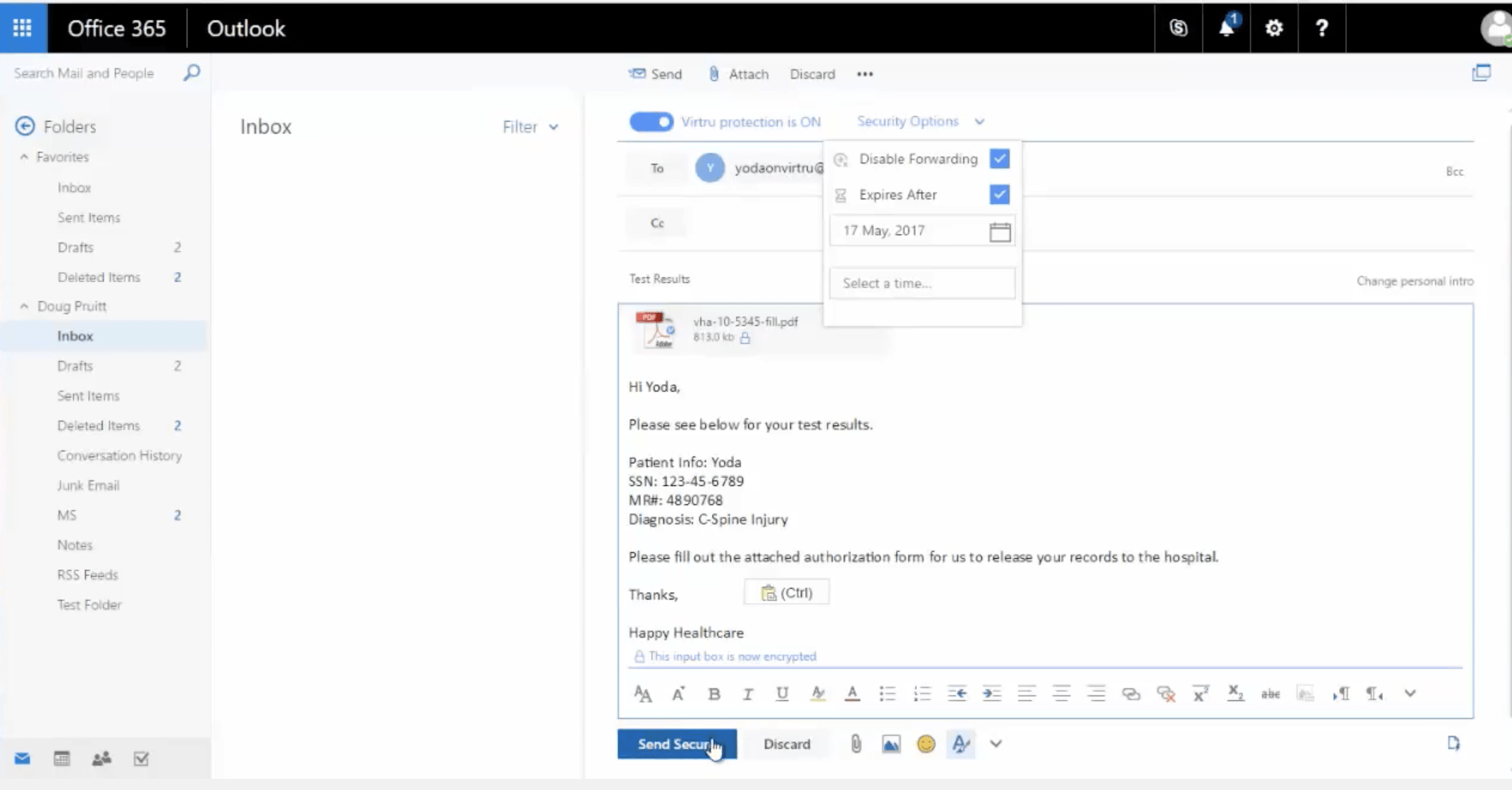 Protect Confidential Emails with Email Encryption for Microsoft Office 365